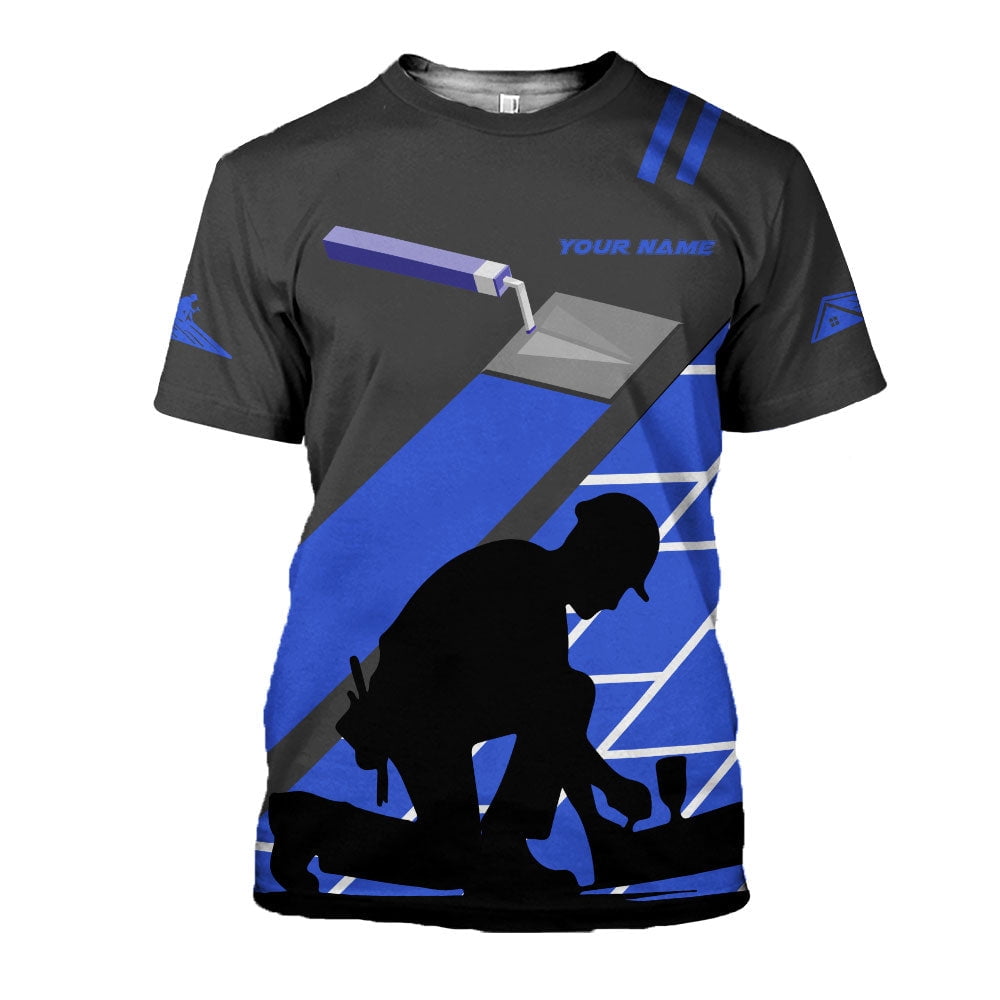 Personalized Roofer 3D shirt, Roofing Shirt Men, Gift for Roofer 3D All ...
