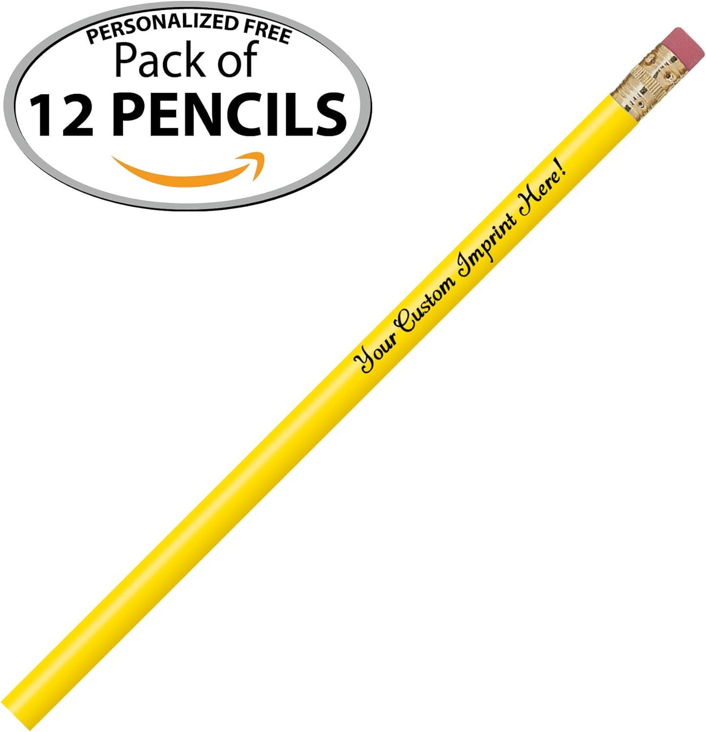 Personalized Round Custom Imprinted With Your Name - Text - Logo ...