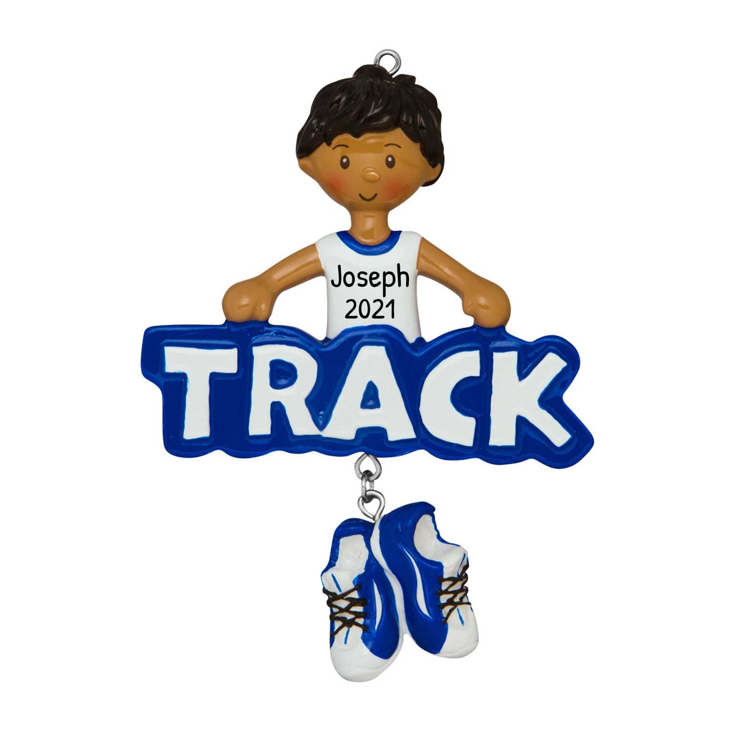 Personalized Running Ornaments for Christmas Tree - Jogger Ornament ...