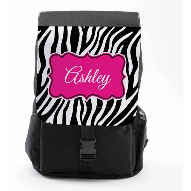 Personalized Sassy Zebra Backpack - Walmart.com