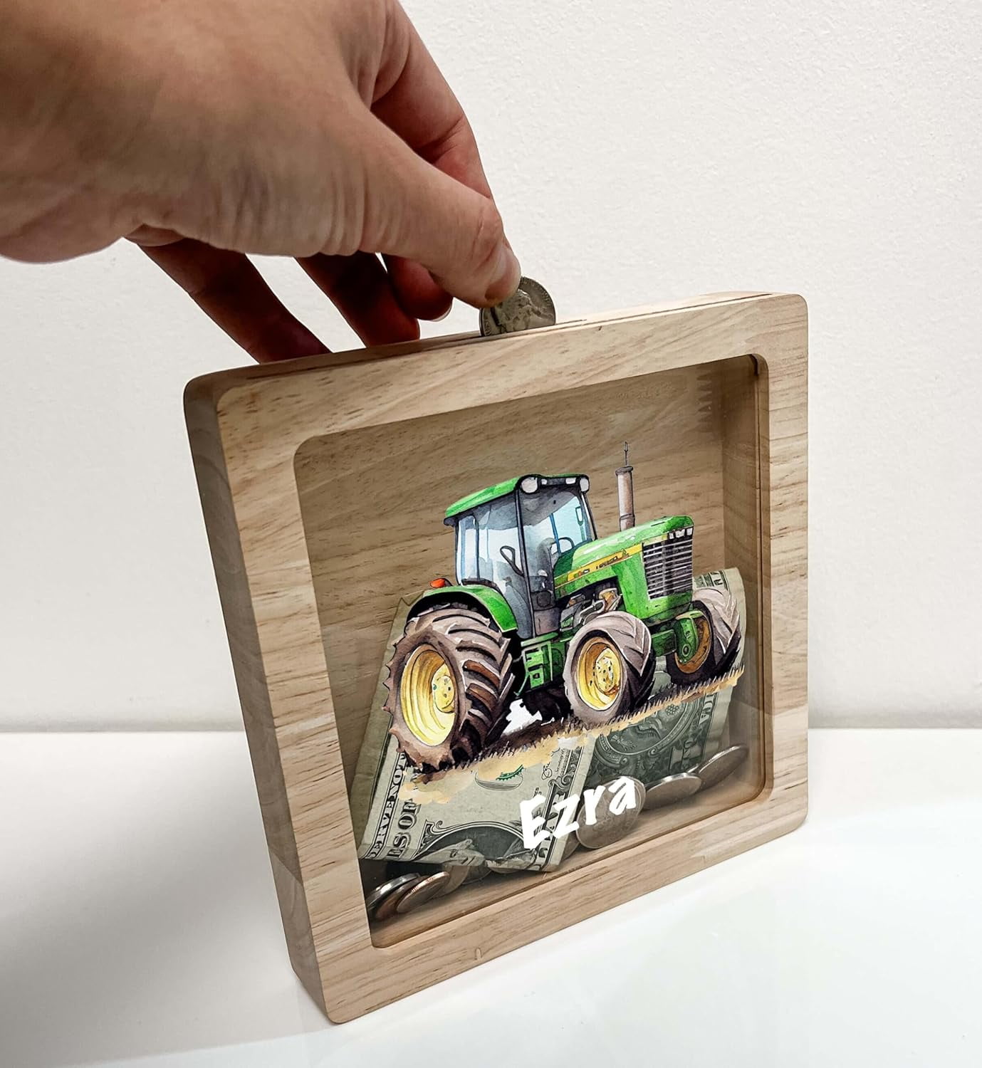 Personalized Savings Piggy Bank for Boys Custom Name Money Box ...