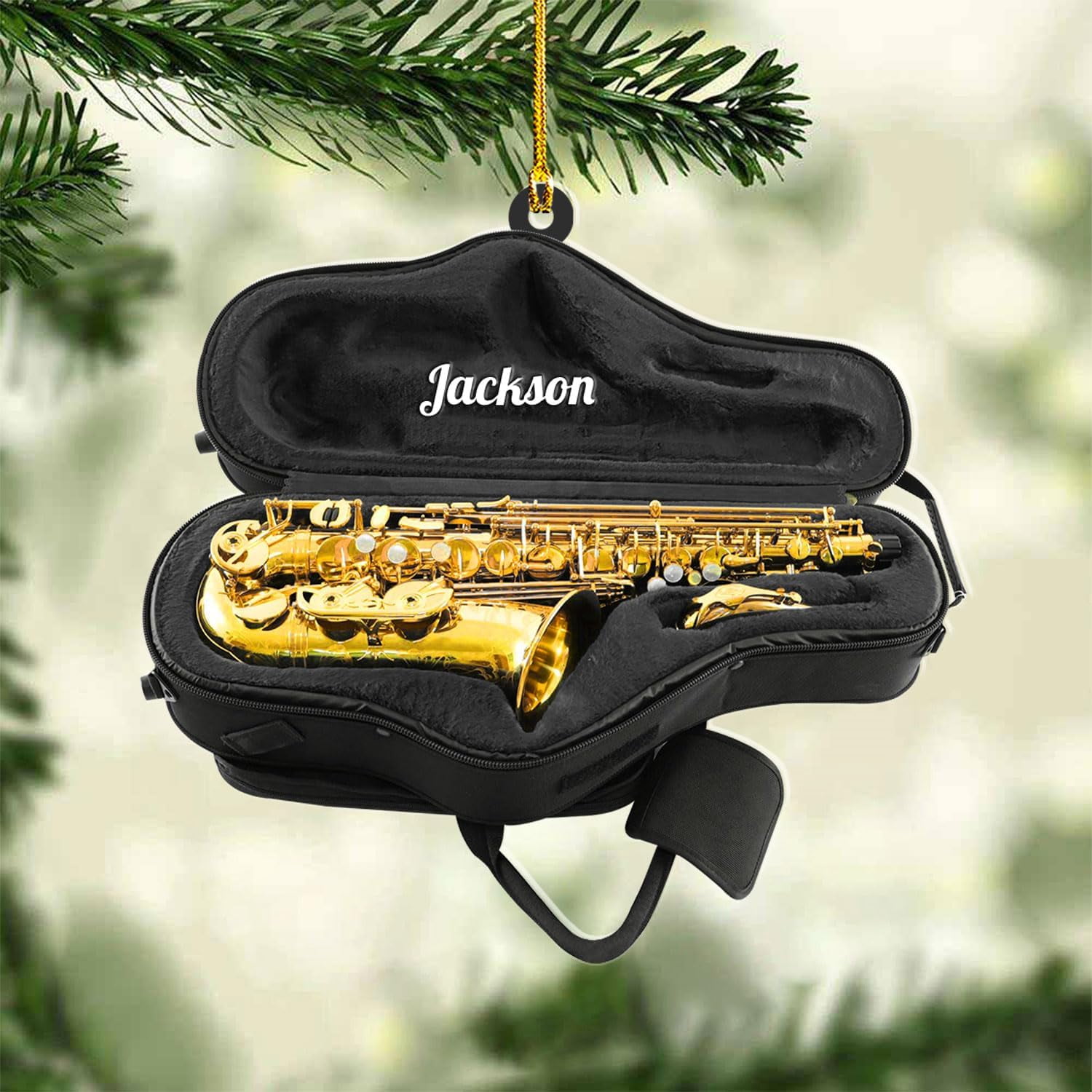 Personalized Saxophone Ornament Decoration Gift for Men Women ...