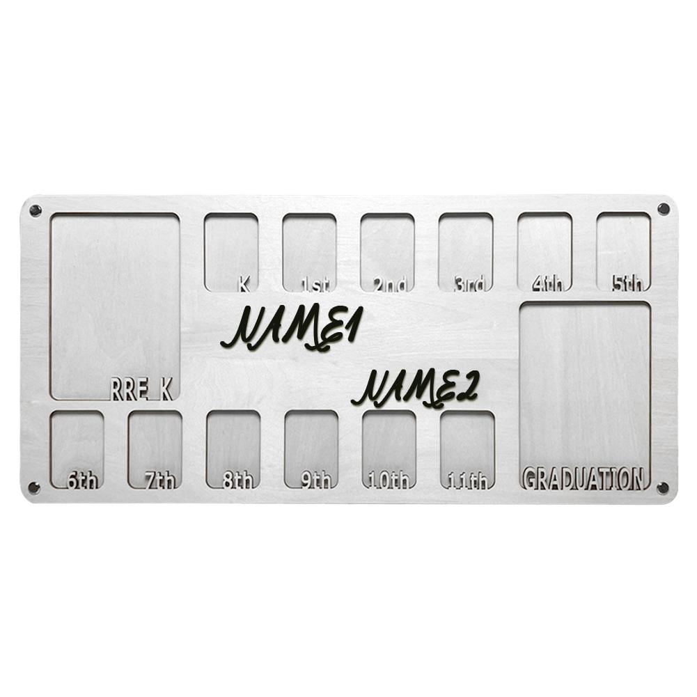 Personalized School Picture Frame K-12, Customized School Days Photo ...