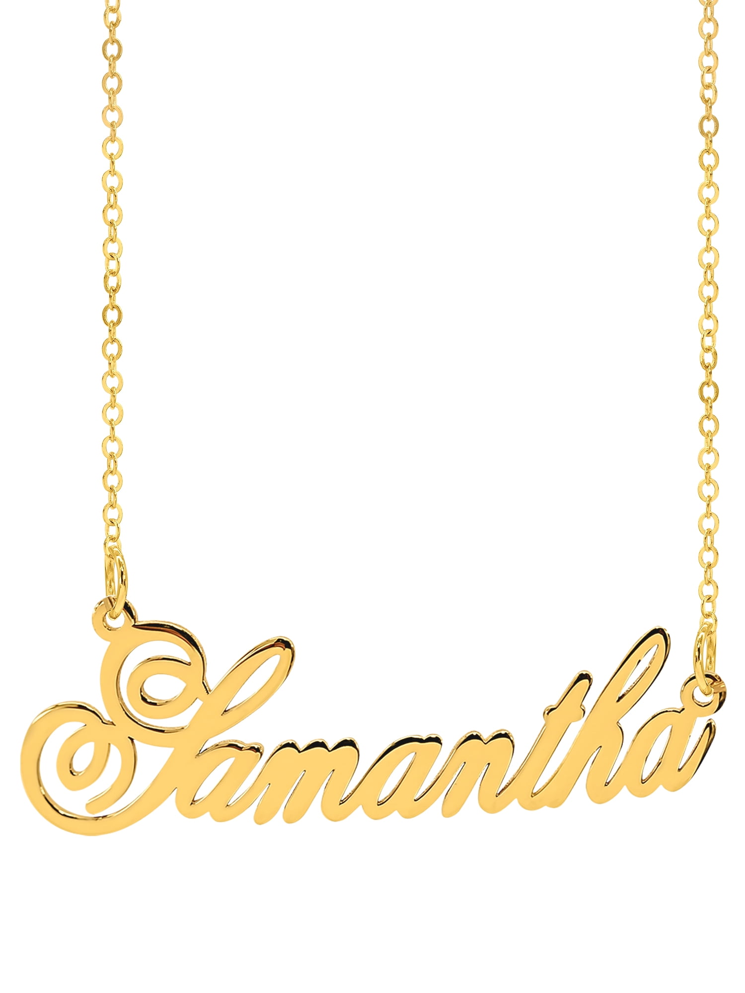 Personalized Script Name Necklace - Walmart.com