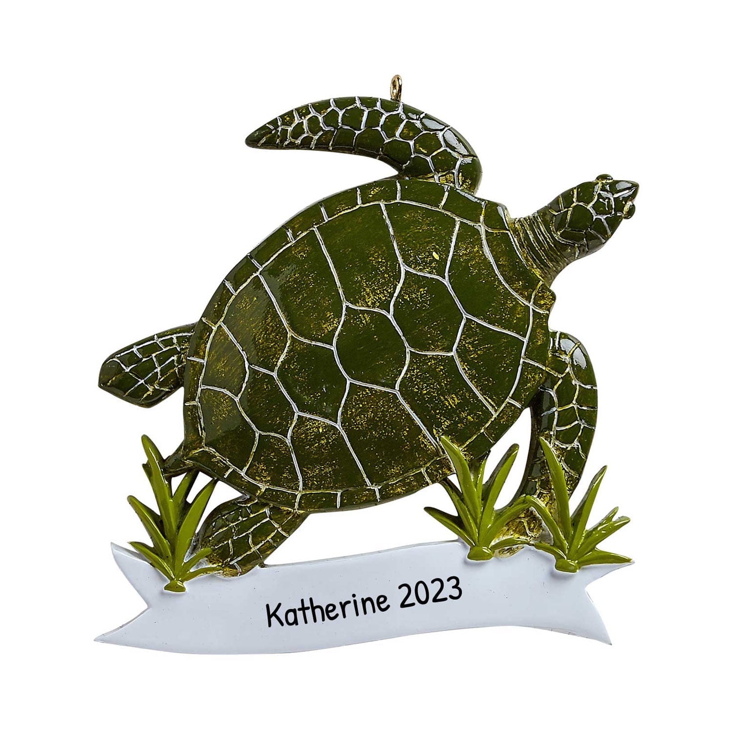 Personalized Sea Turtle Christmas Ornament - Sea Turtle Ornaments for ...