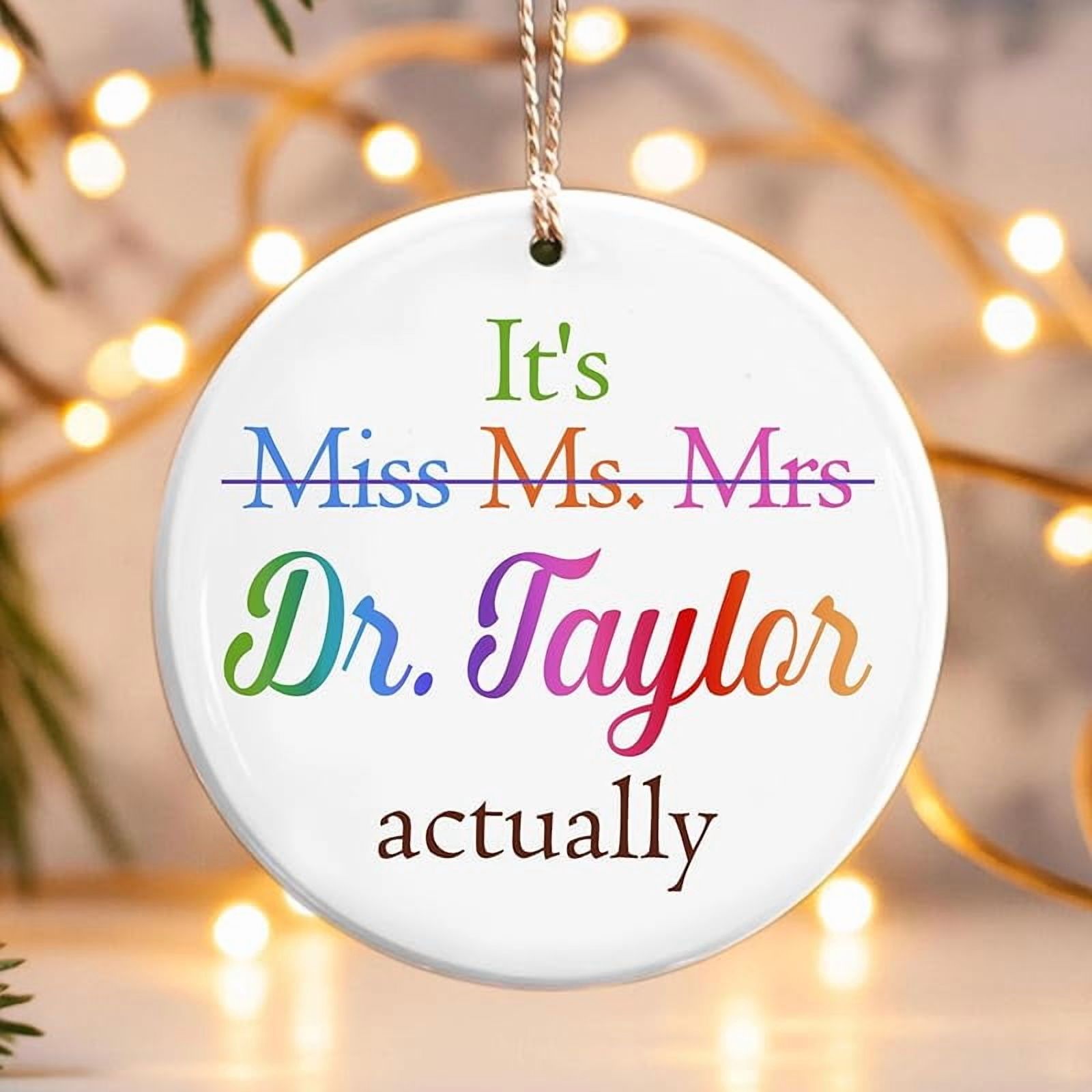 Personalized Senior 2026 Ornament, Class of 2026 Christmas Ornaments ...
