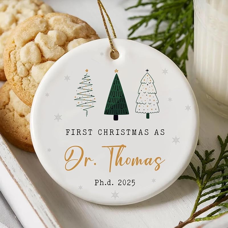 Personalized Senior 2026 Ornament, Class of 2026 Christmas Ornaments ...