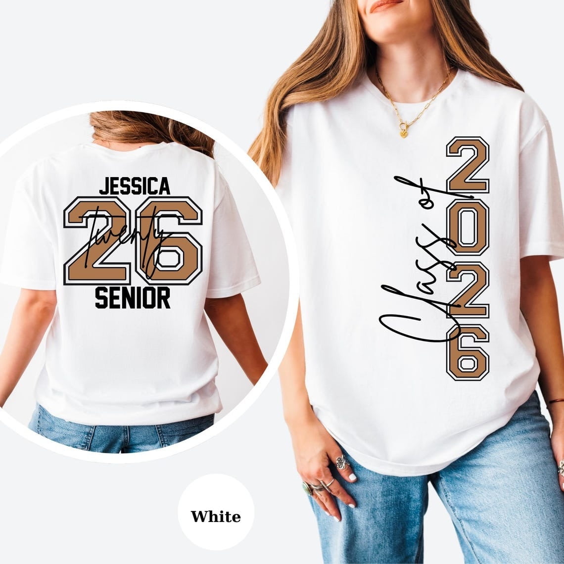 Personalized Senior 2026 Shirt, Class Of 26 Shirt, Graduation 2026 T ...