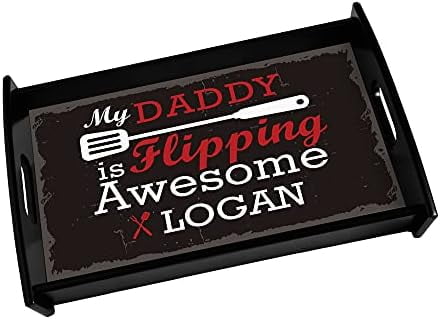 Personalized Serving Tray - BBQ Tray - Grill Accessory - Wood ...