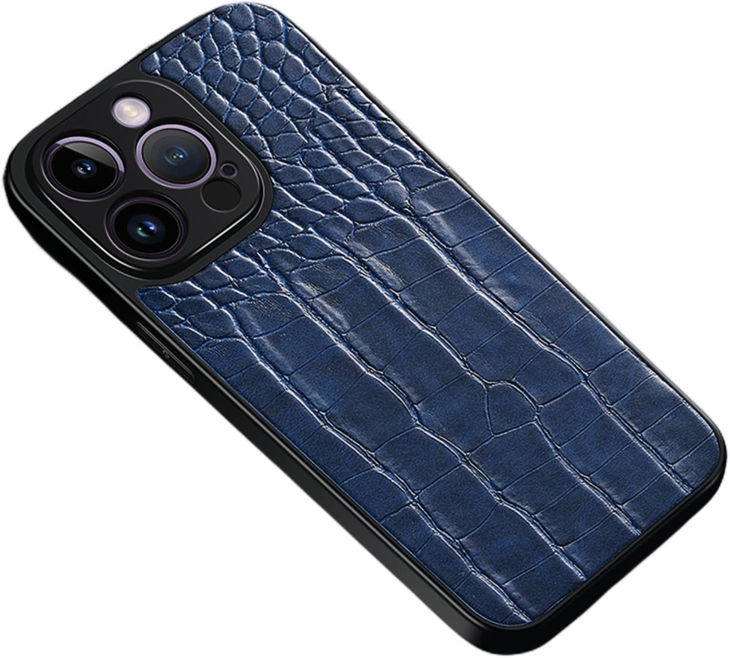 Personalized Slim Business Crocodile Pattern PU+PC Phone Case ...