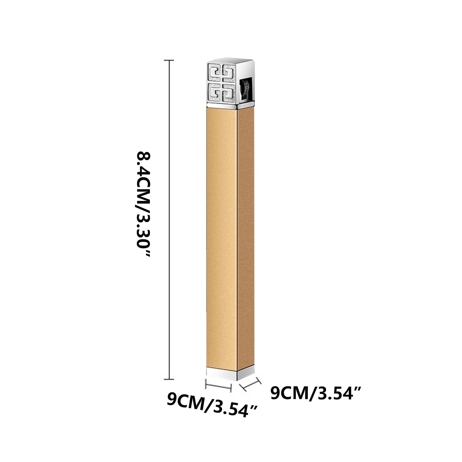 Personalized Slim and Slender Women's Lighter Cuboid Mini Portable ...