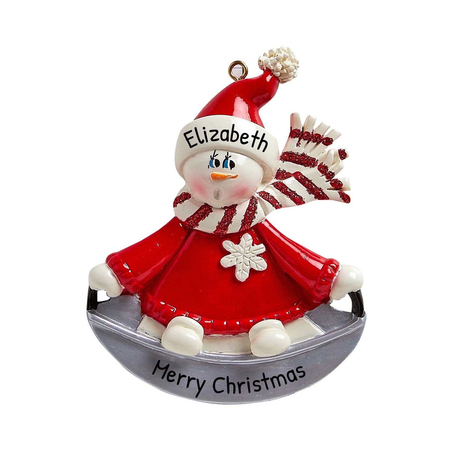Personalized Snowman Christmas Ornaments - Snowman Ornaments 2024 ...