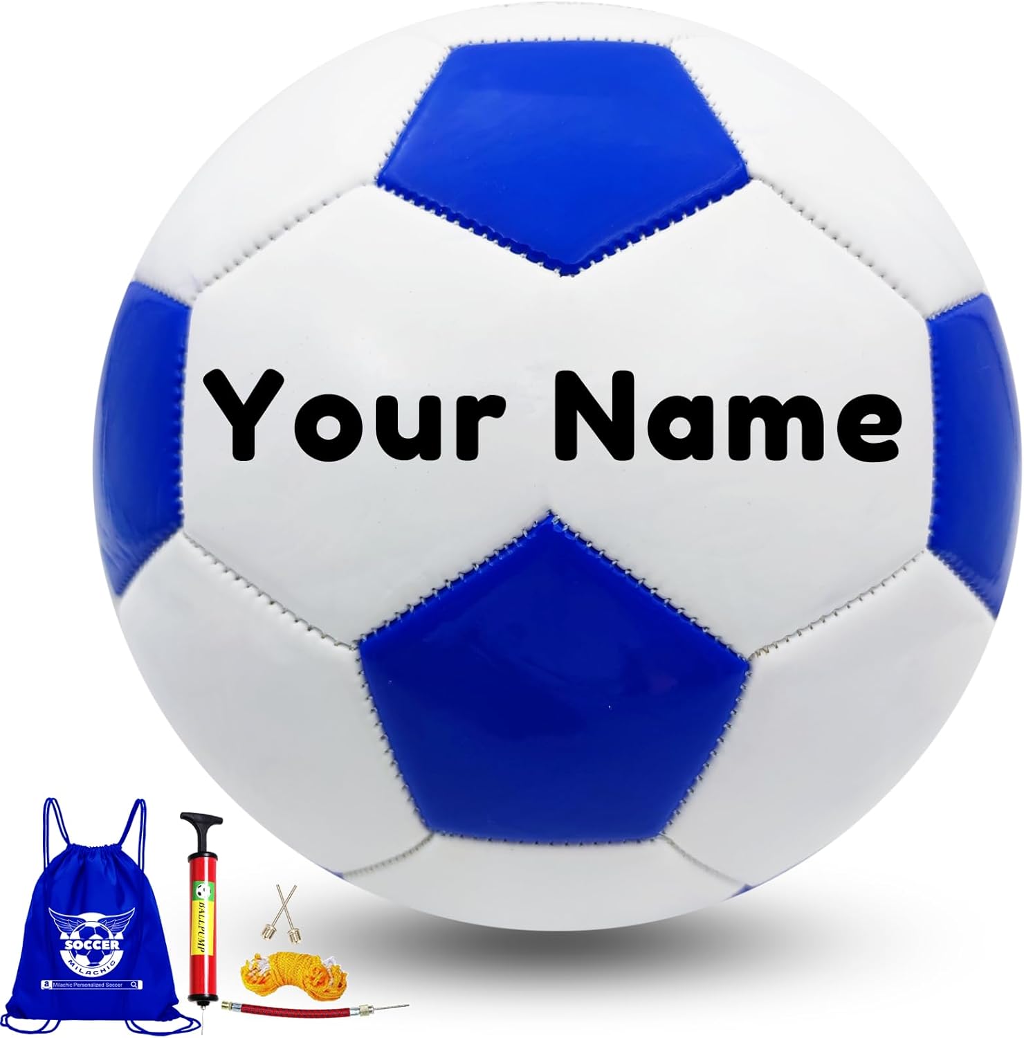 Personalized Soccer Ball, Customized Traditional Soccer Ball Gift with ...
