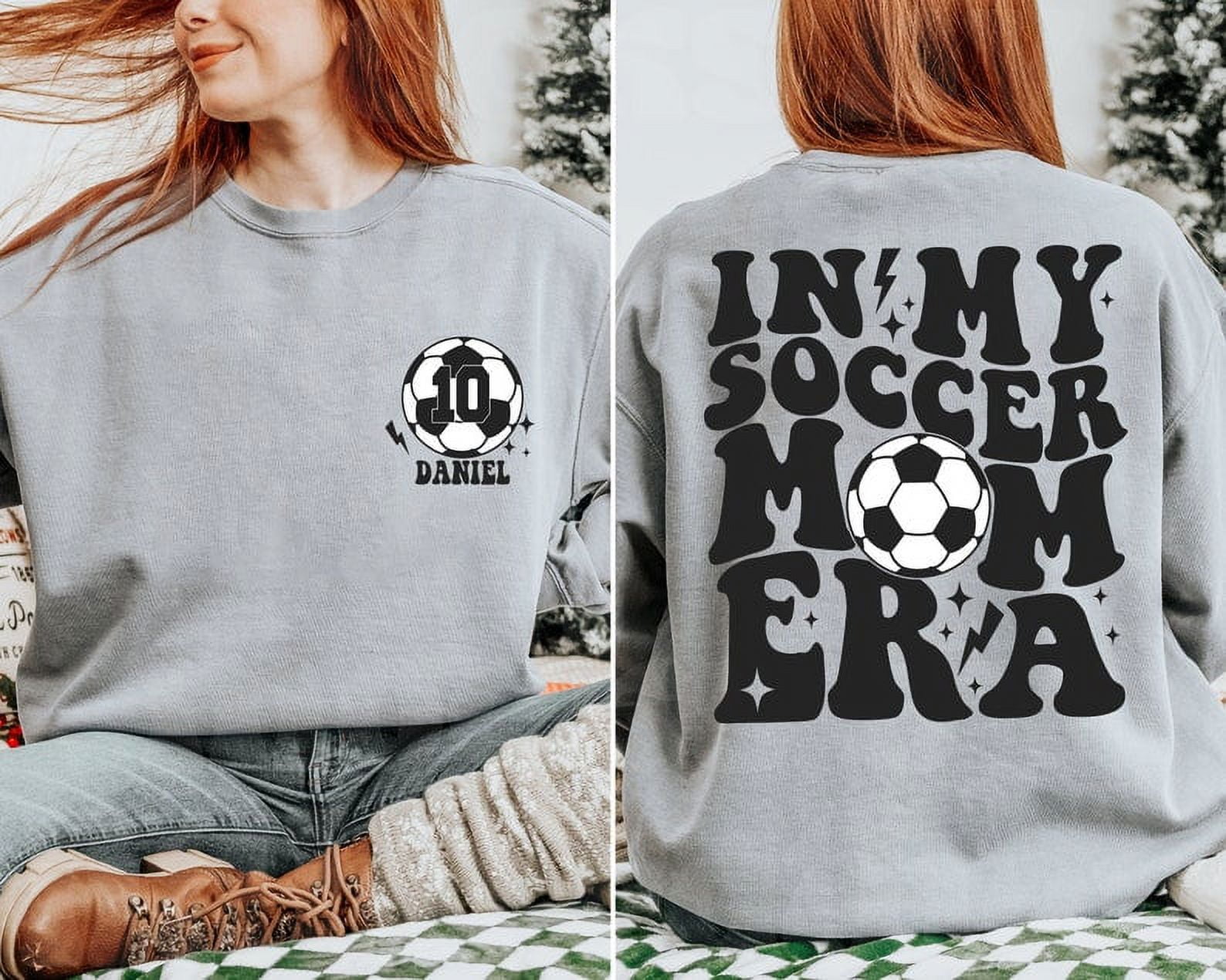 Personalized Soccer Mom Shirt In My Soccer Mom Era Shirt Game Day