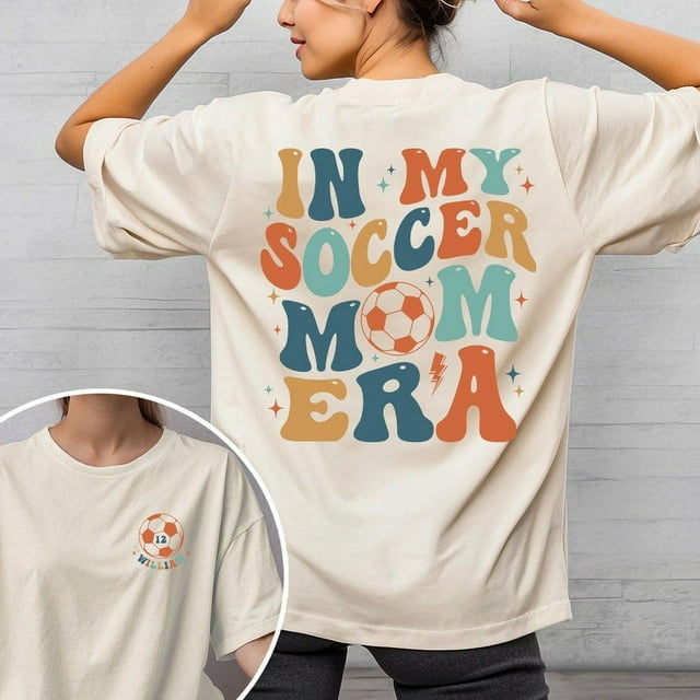Personalized Soccer Mom Shirt In My Soccer Mom Era Shirt Soccer Mom