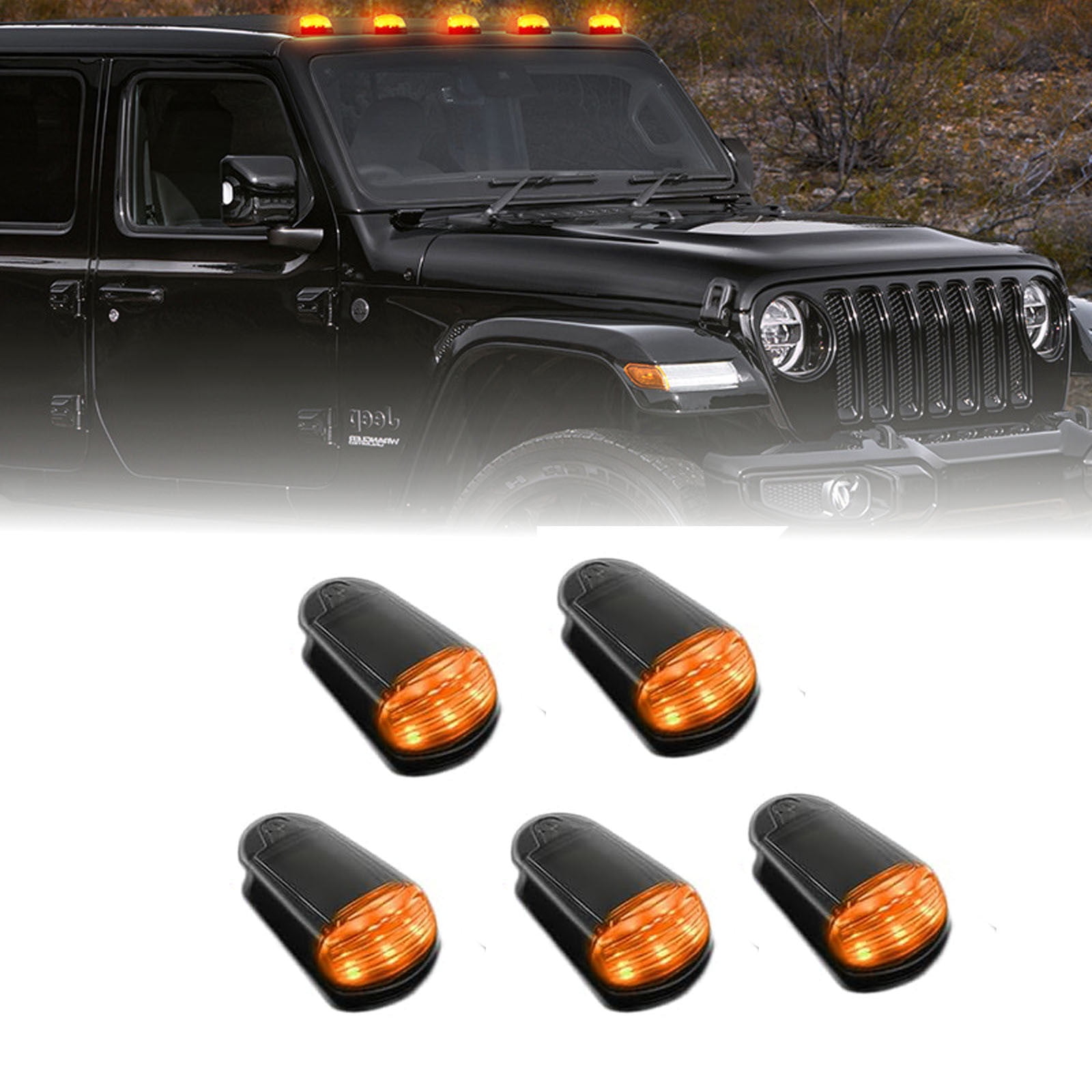 Personalized Solar Powered Cab Lights, 2025 New Solar Powered Cab ...