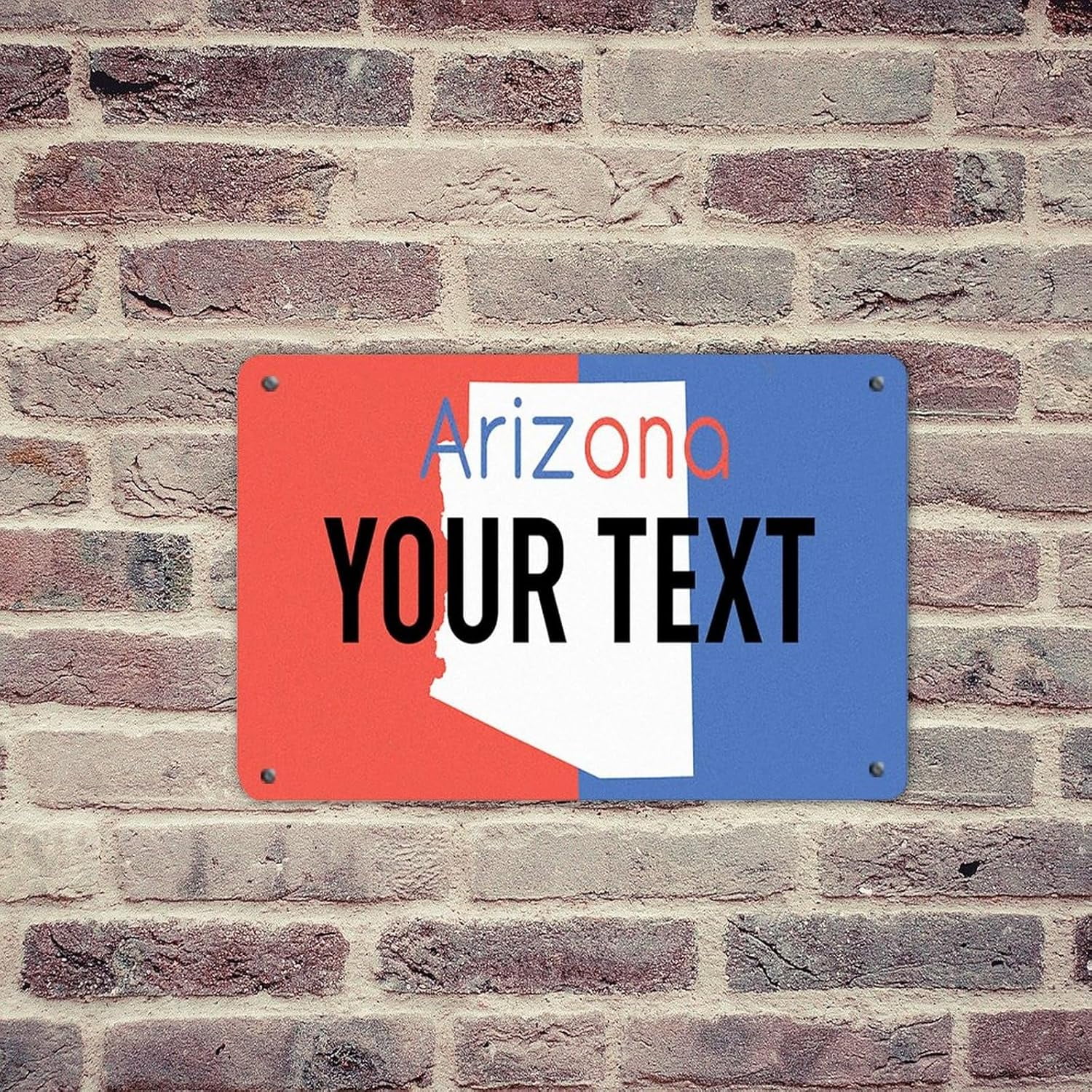 Personalized States Name Texas Rustic Metal Room Decor for Men Outside ...