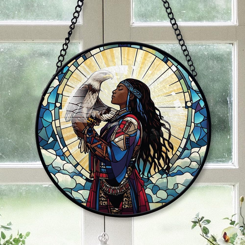 Personalized Sunset Reverie Suncatcher Stained Glass Suncatchers ...