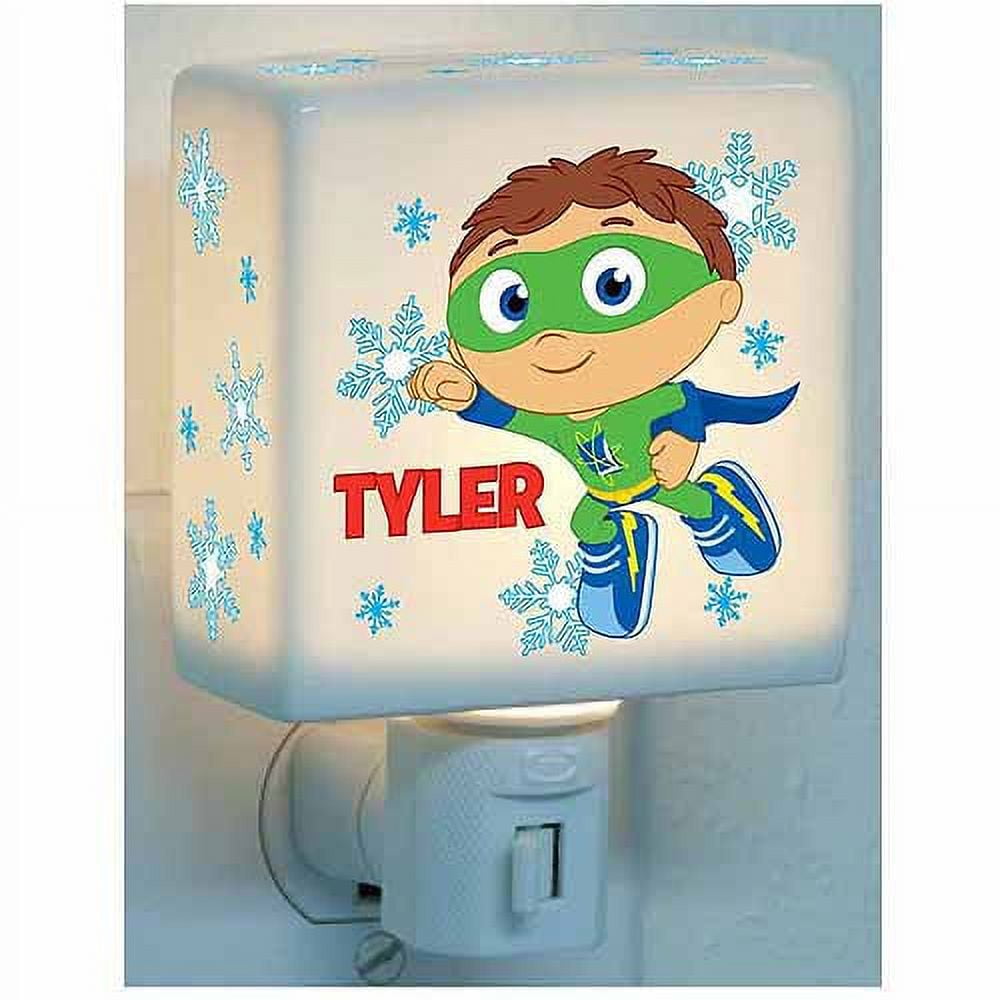 Personalized Snowy Nightlight - Ceramic Night Light - Walmart.com