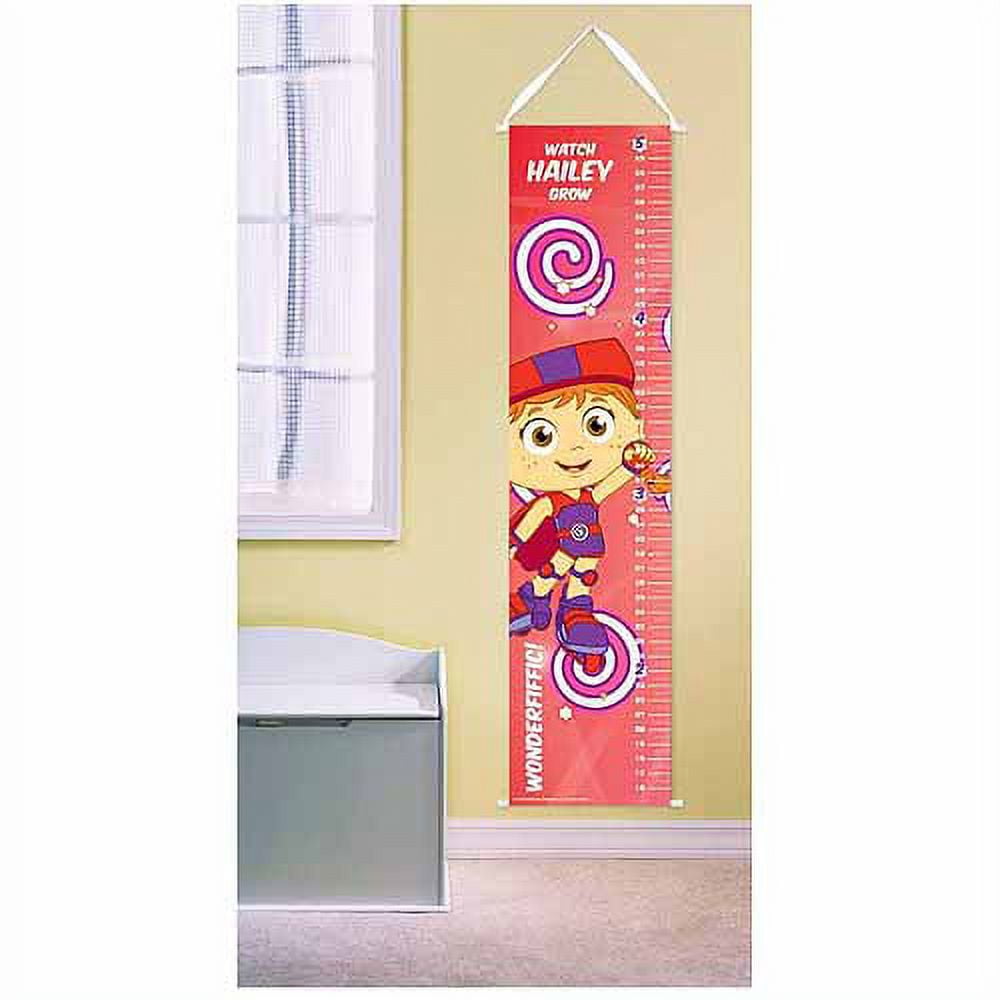 Personalized Super Why! Wonderrific Growth Chart - Walmart.com