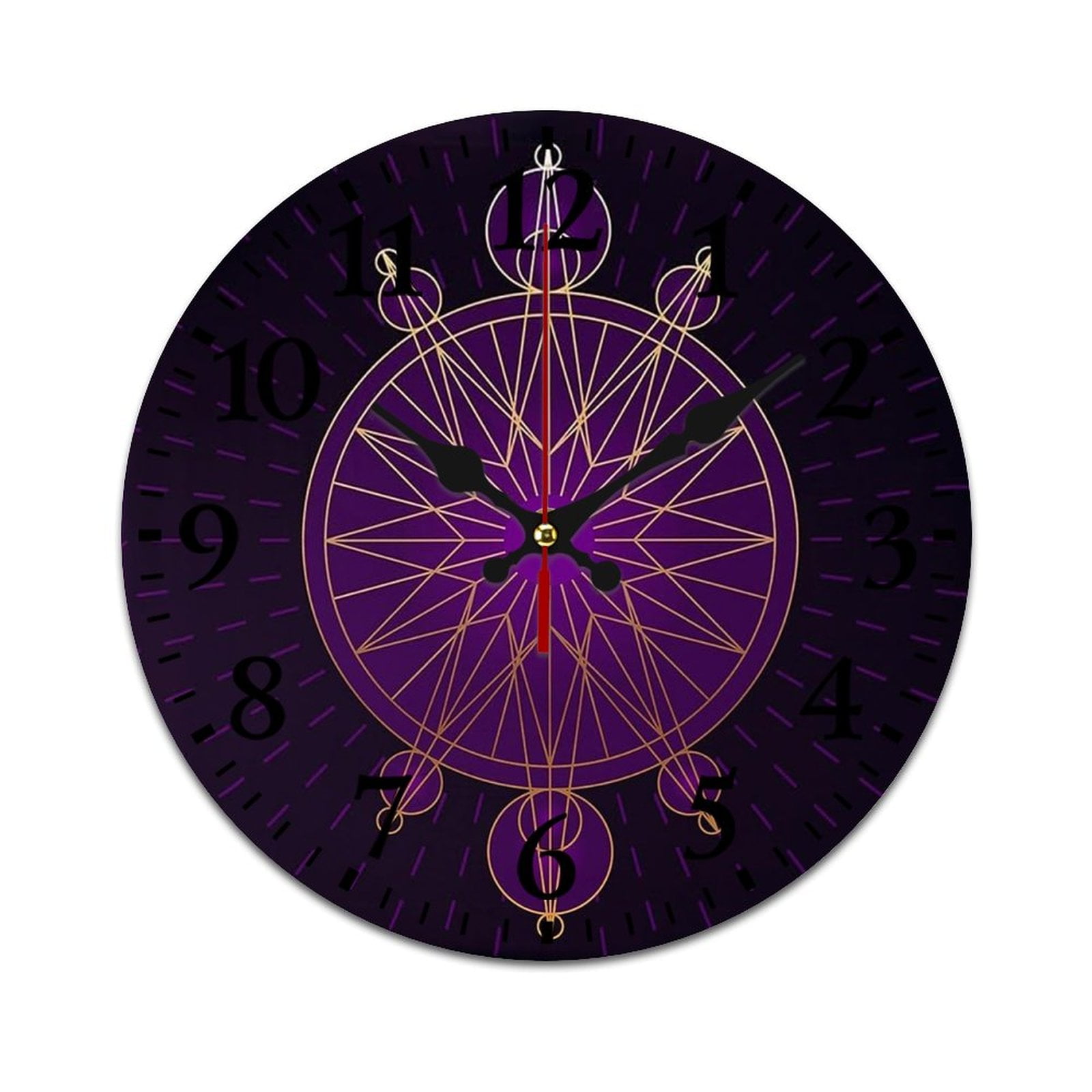 Personalized Tarot Fate Clairvoyance Wall Clock Modern Design Clocks ...