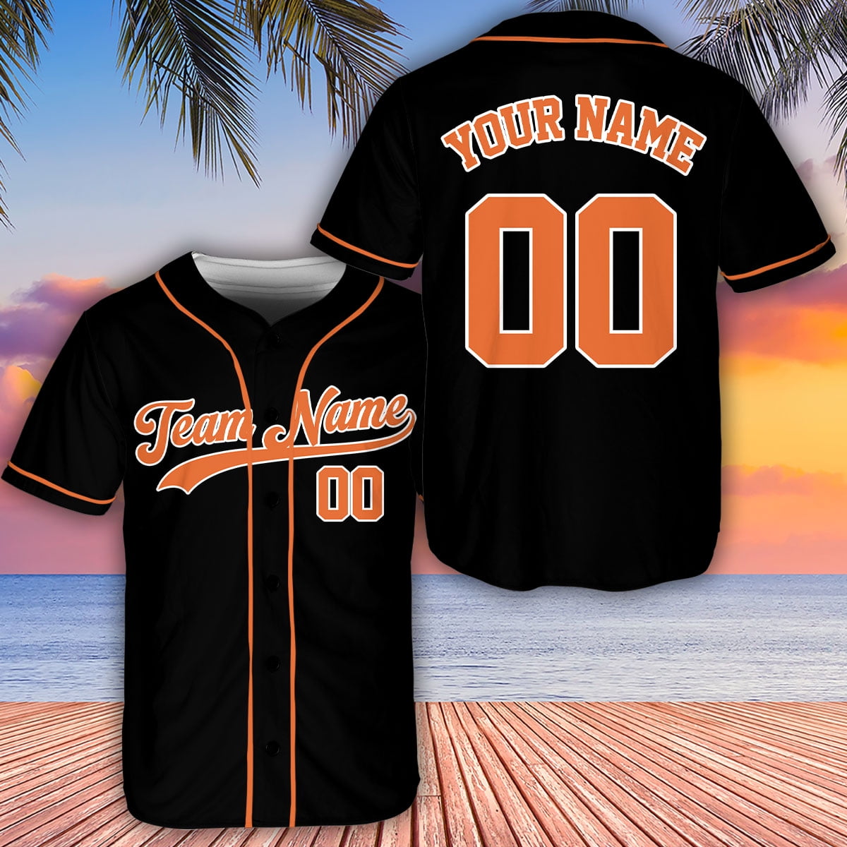 Personalized Team Matching Baseball Jersey, Custom Any Request ...
