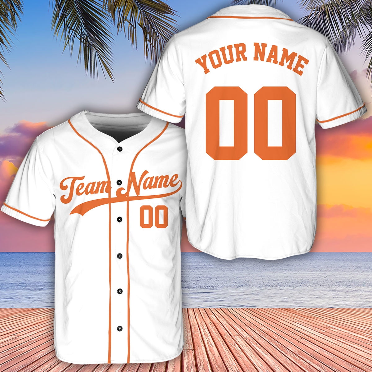 Personalized Team Matching Baseball Jersey, Custom Any Request ...