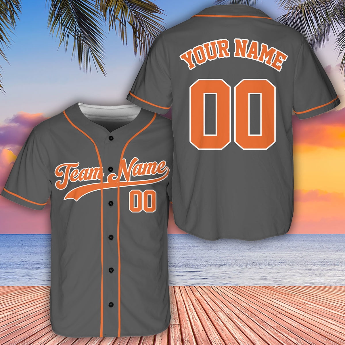 Personalized Team Matching Baseball Jersey, Custom Any Request ...