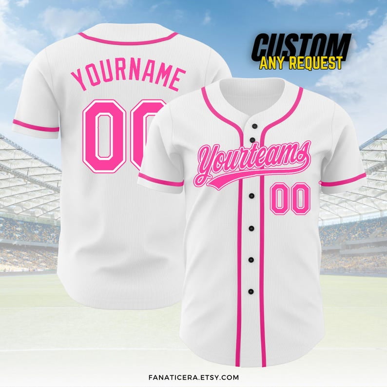 Personalized Team Name And Number Baseball Jersey,Custom Baseball ...