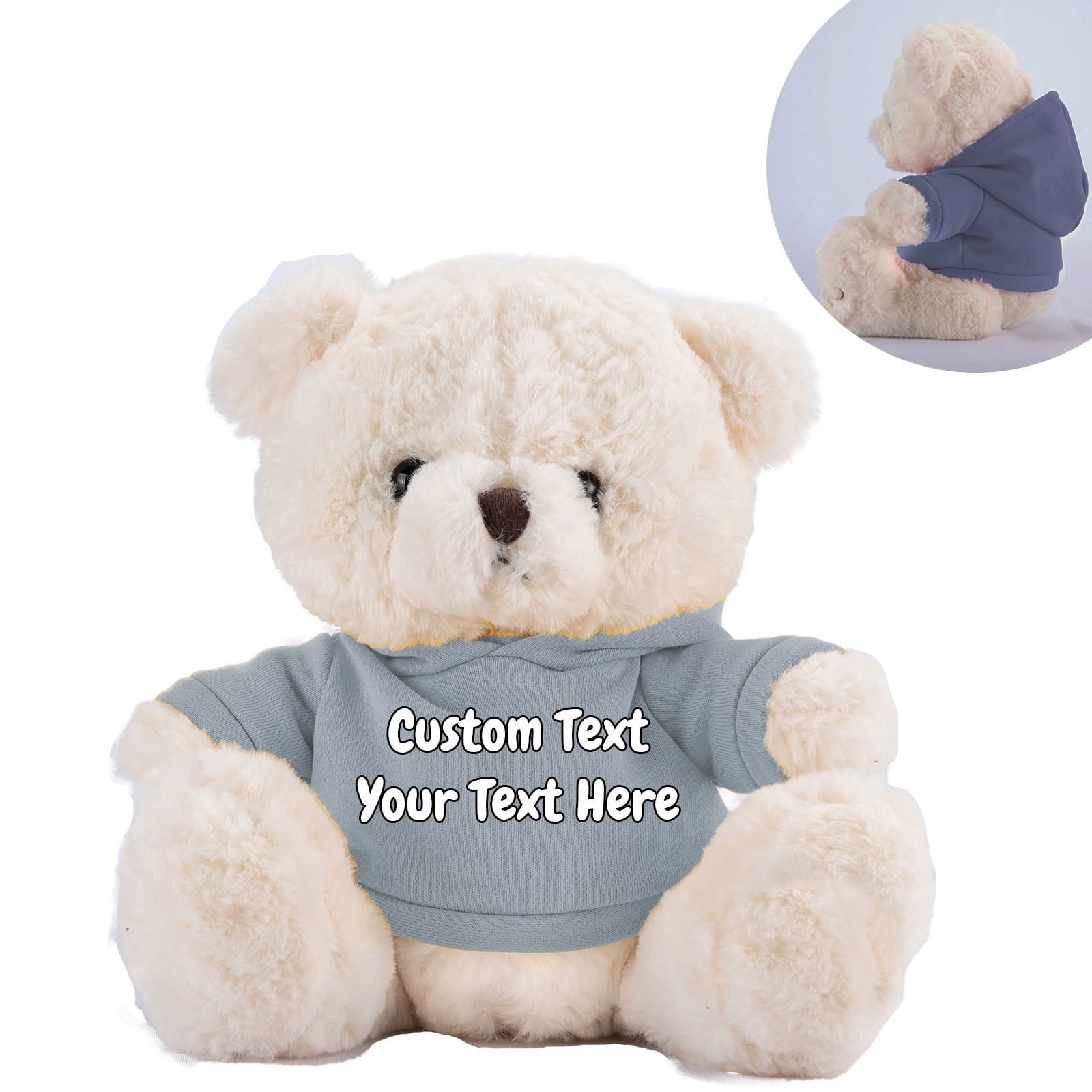 Personalized Teddy Bear as Customized Gifts for Women/ Men with Text as ...