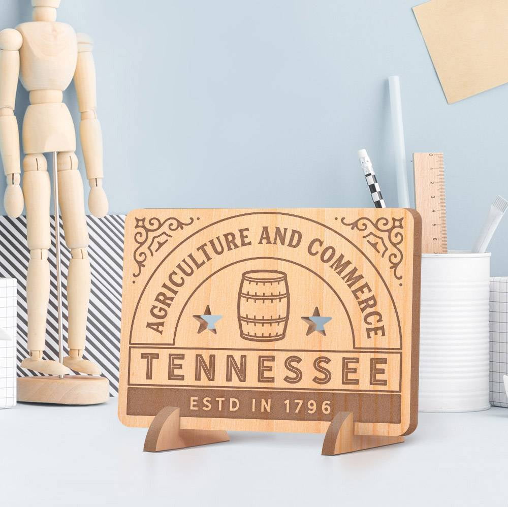 Personalized Tennessee with ESTD Wooden Gift Card - Walmart.com
