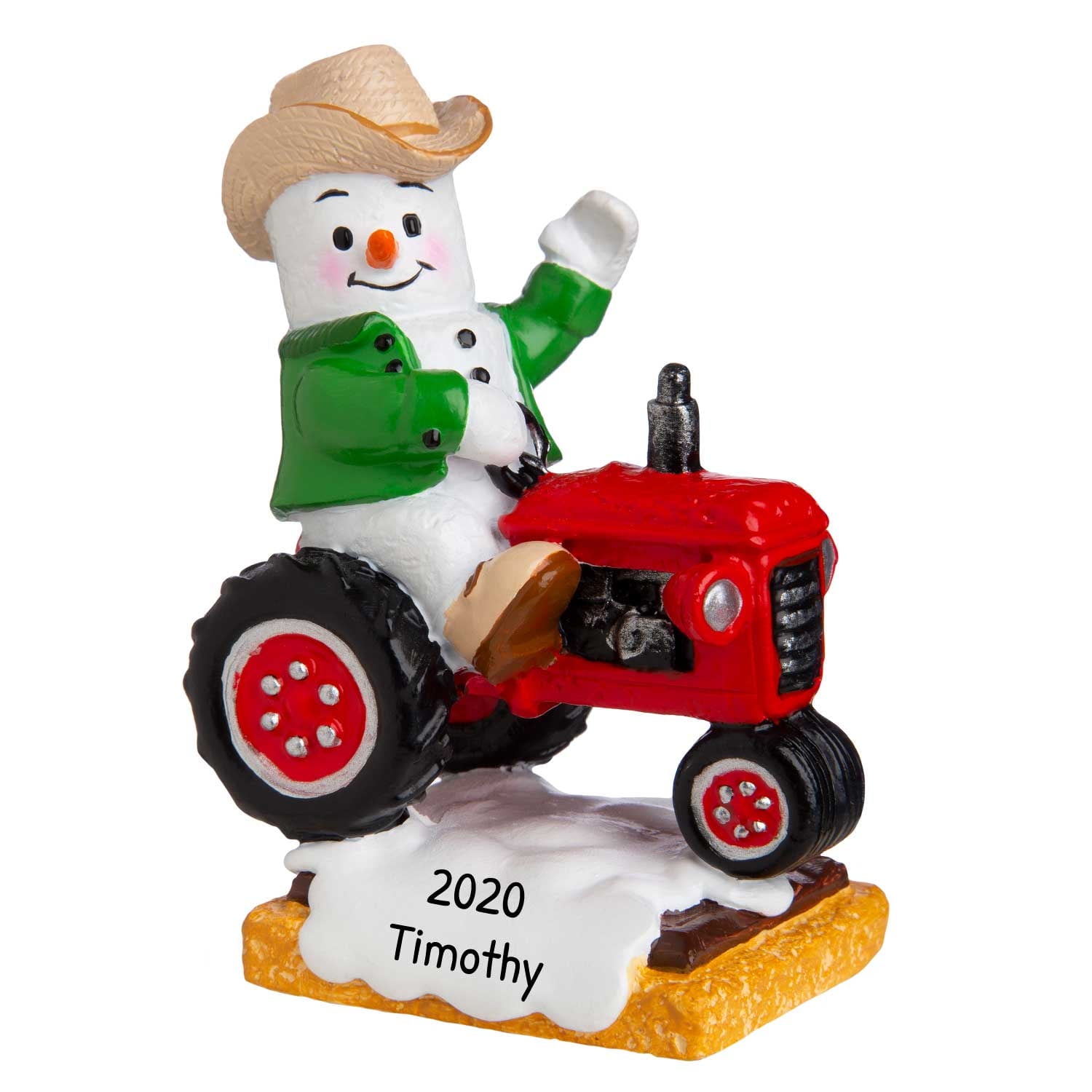 Personalized Tractor Ornament - Ranch Ornament, Farm Ornaments for ...