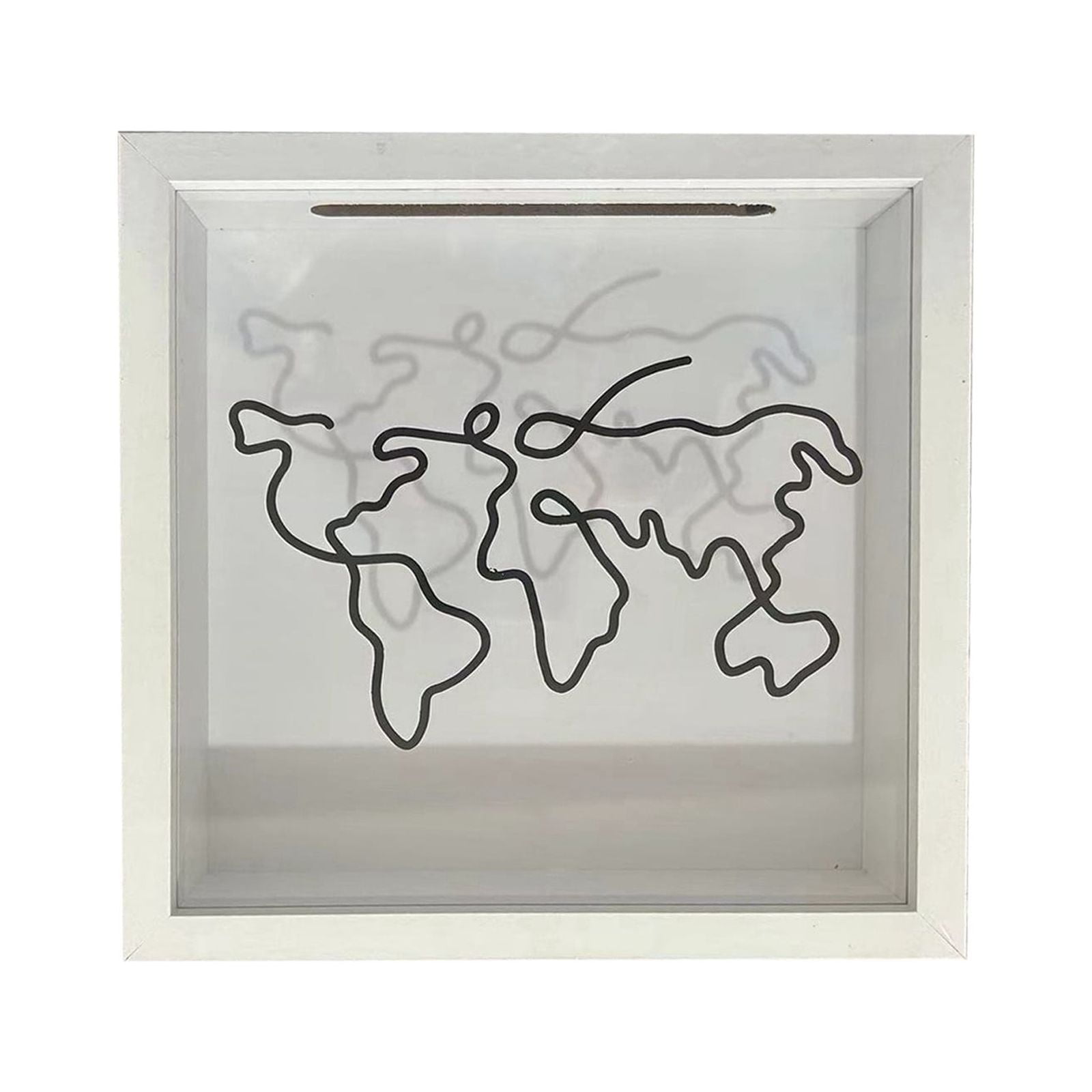 Personalized Travel Souvenir Storage Box - Modern Design, Photo Display ...