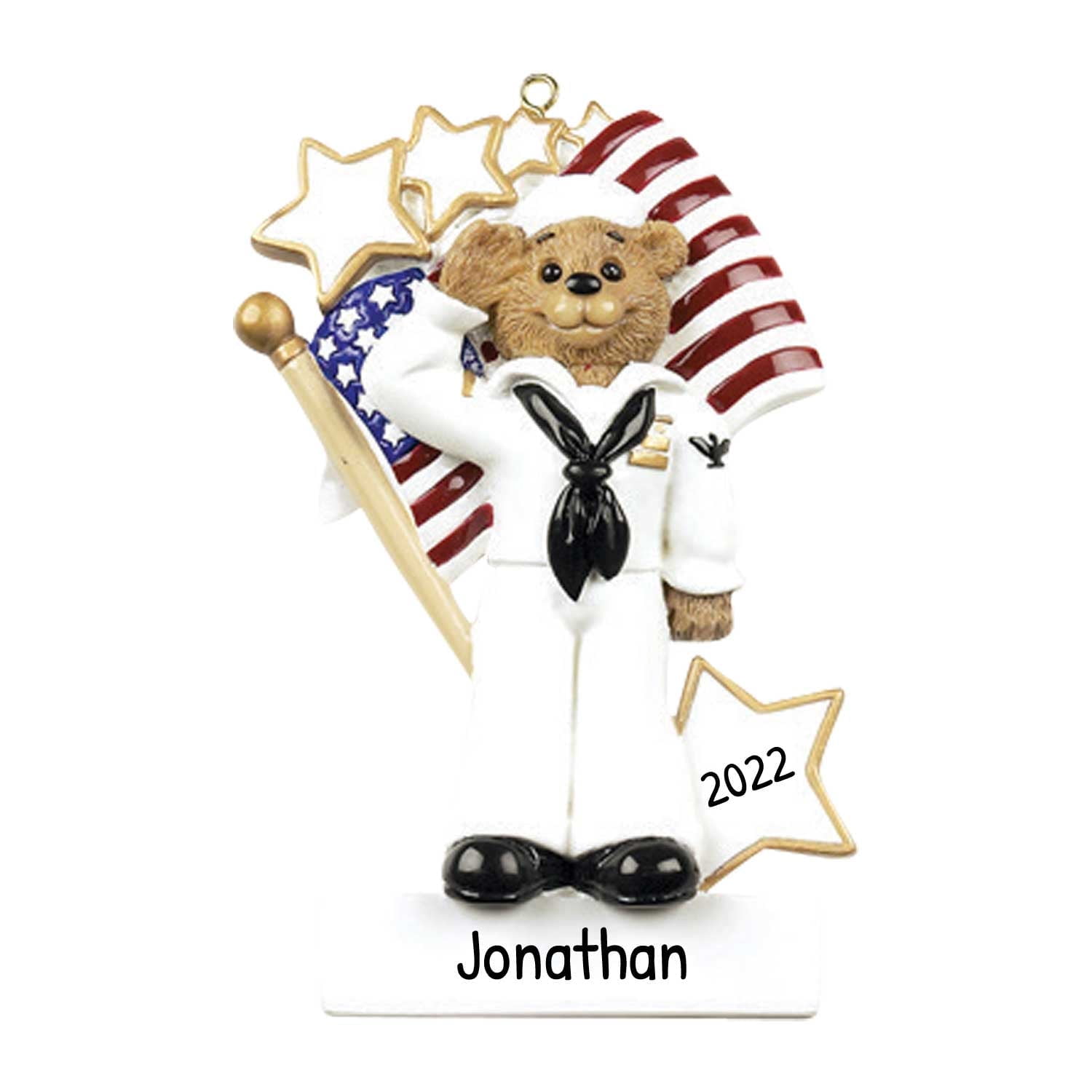 Personalized US Navy Christmas Ornaments - US Navy Products, Navy ...
