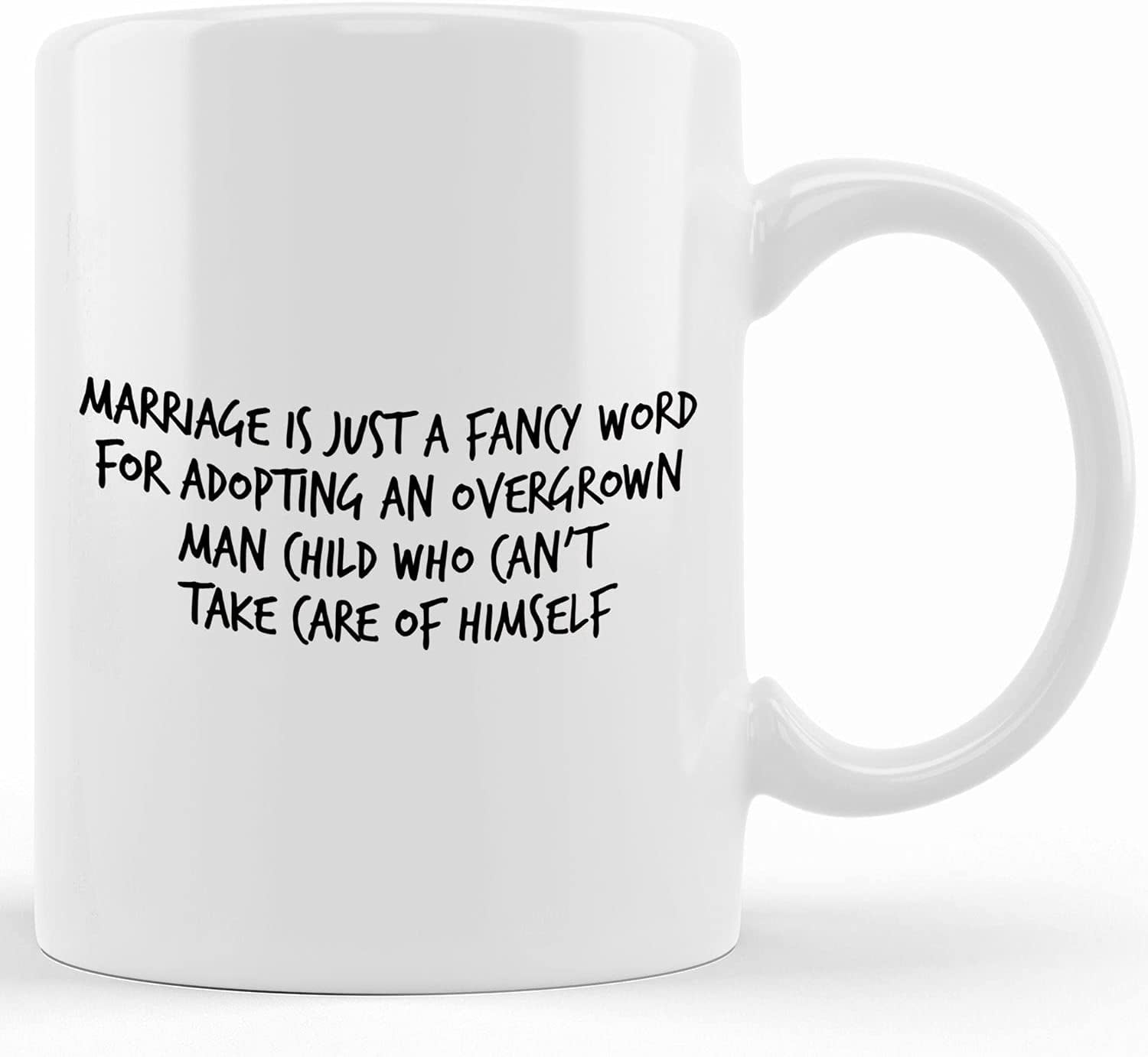 Personalized Unique Wedding Mugs For Bride And Groom Marriage Is Just A ...