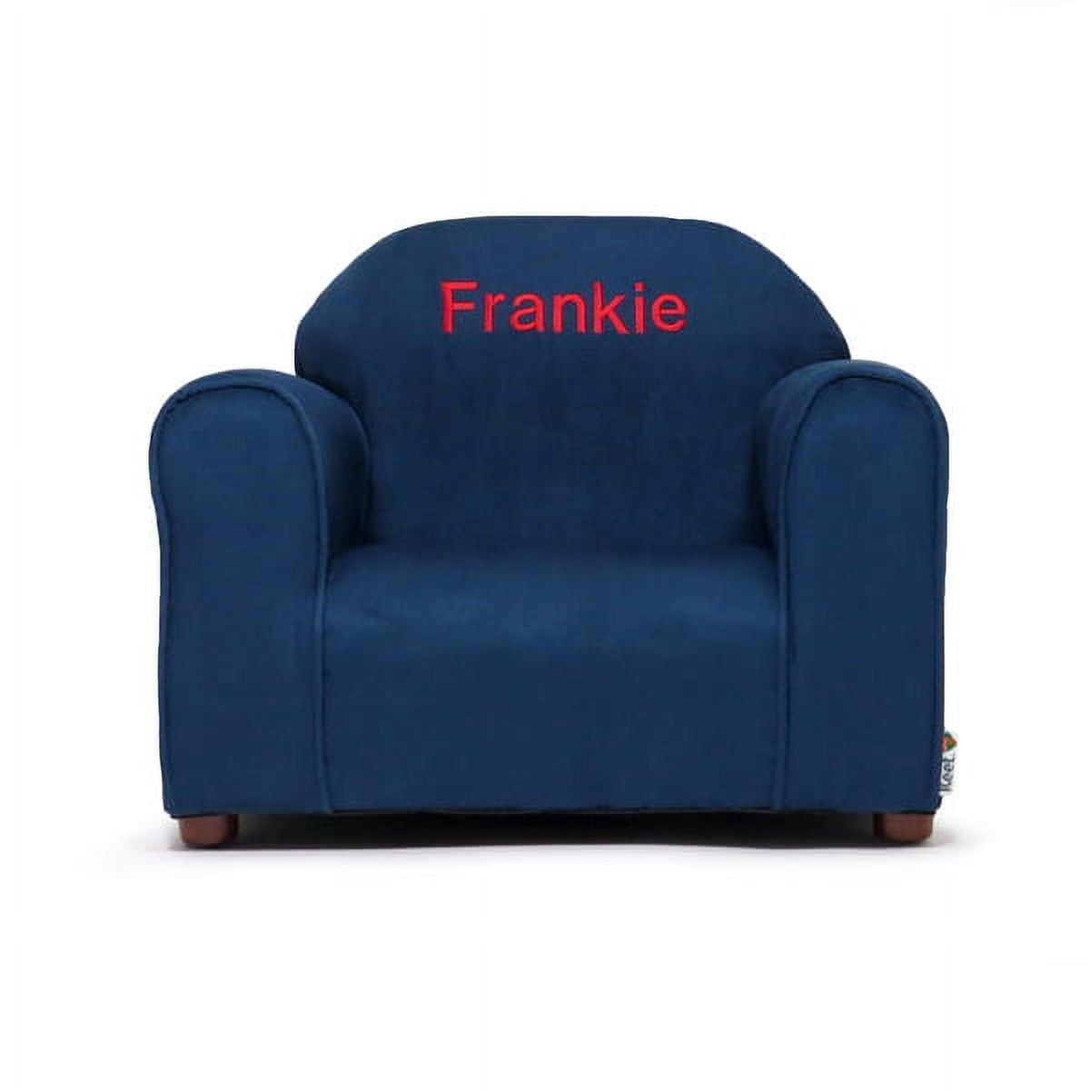 Personalized Upholstered Children's Mini Chair Microsuede - Walmart.com
