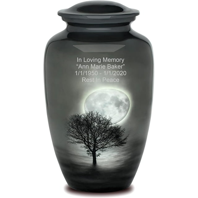 Personalized Urns for Human Ashes, Customized Sunset Adult Cremation ...