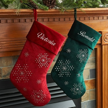 Personalized Rustic Woodland Christmas Stocking Available In Different ...
