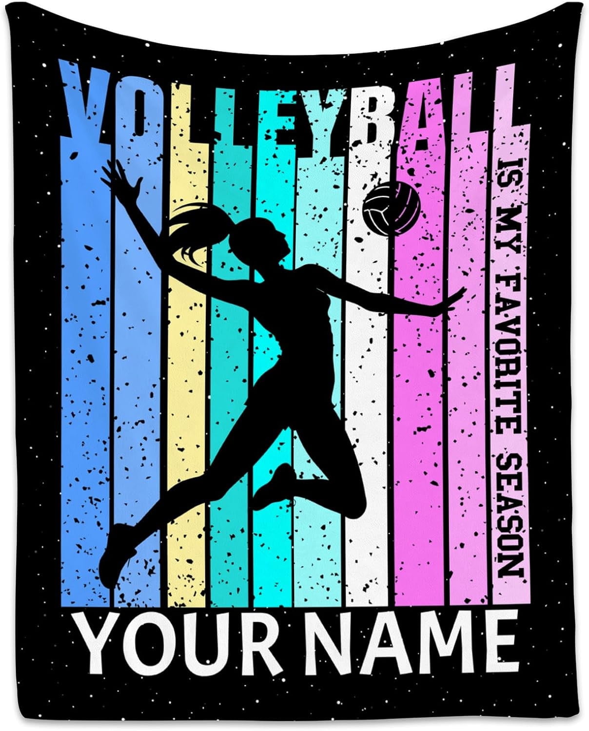 Personalized Volleyball Blanket for Teen Girls, Volleyball Gifts for ...