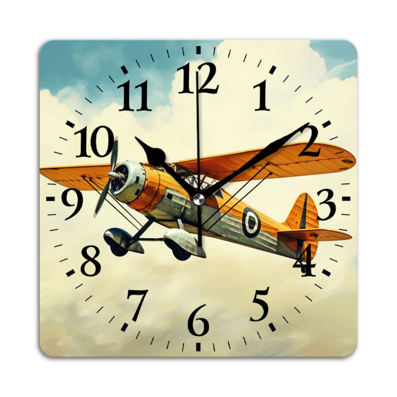 Personalized Wall Clock Non-Ticking Silent Clocks Battery Operated ...