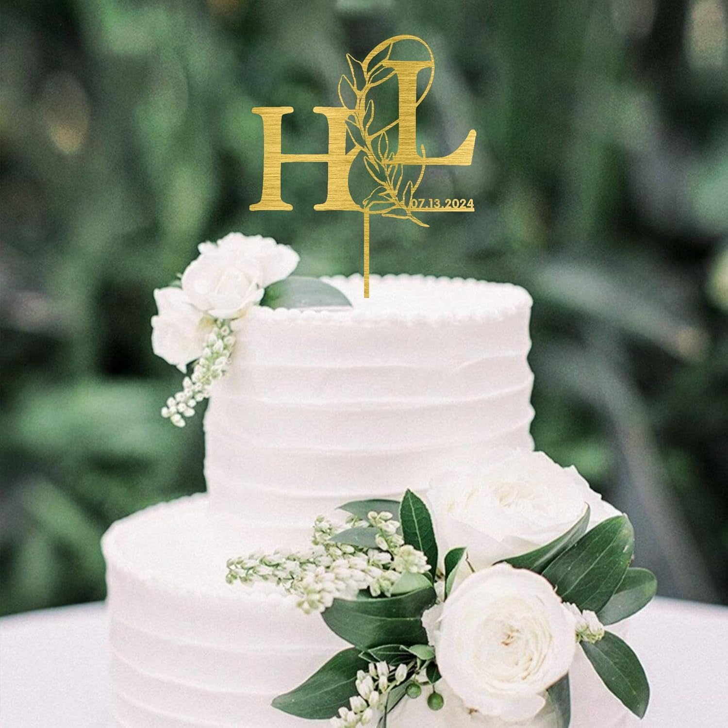 Personalized Wedding Cake Toppers, Personalized Cake Topper, Rustic ...