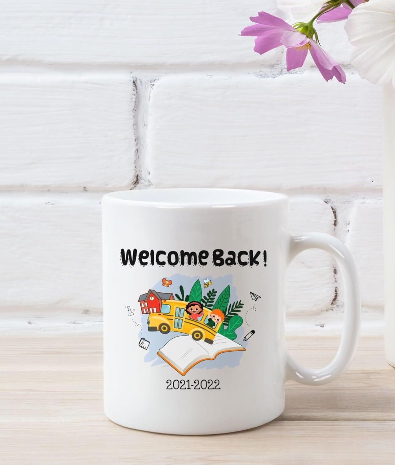 Personalized Welcome Back School Mug Back To School Mug School Bus ...