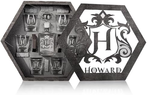 Personalized Whiskey Decanter Set with Box Custom Liquor Decanters ...