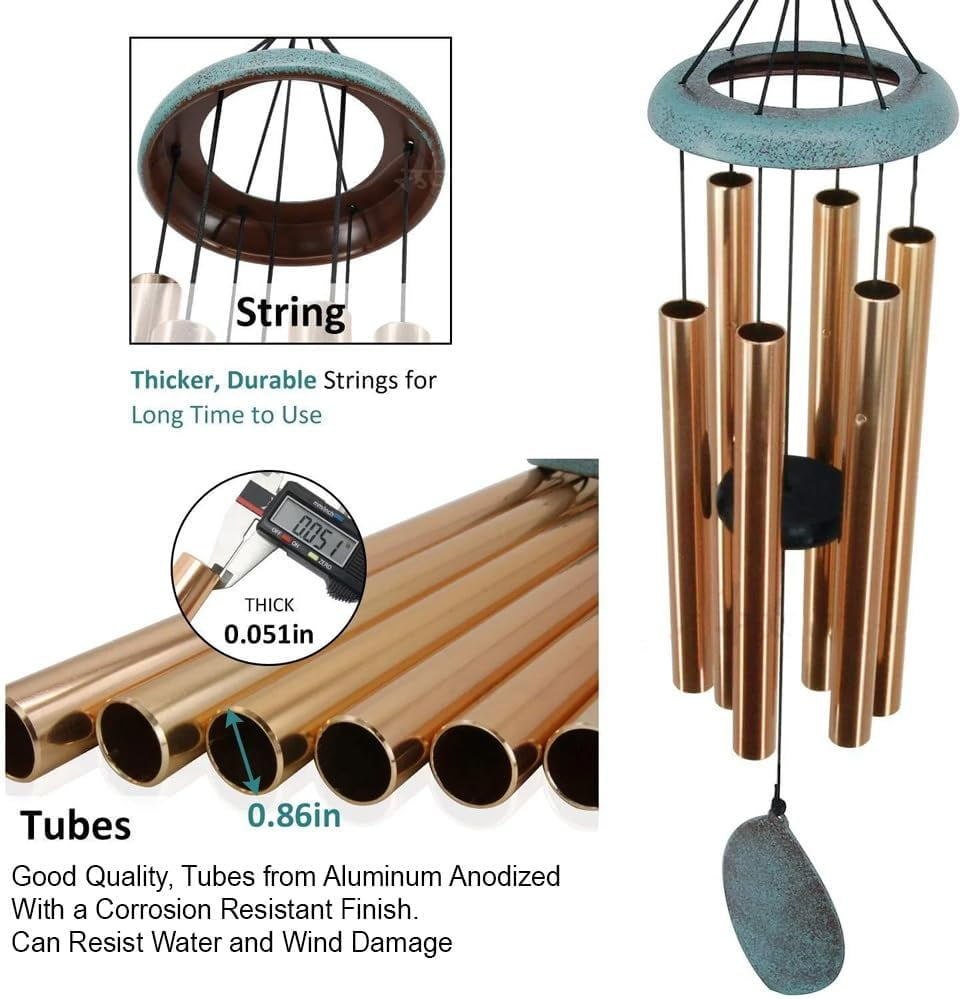 Personalized Wind Chimes, Winged Condolence Wind Chimes, Custom Wind ...