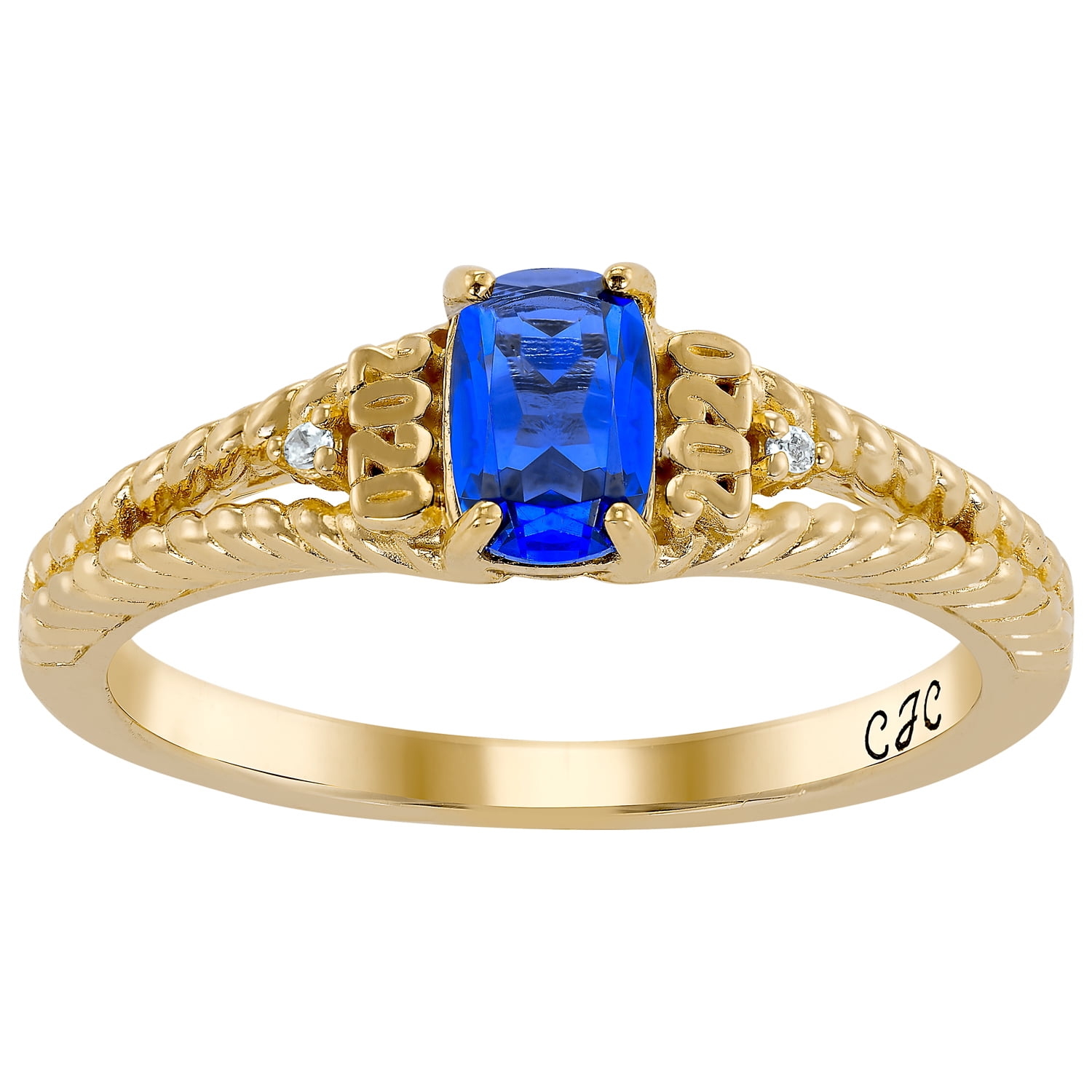 Personalized Women's Lilla Class Ring available in Valadium, Silver ...