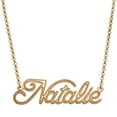 Personalized Womens Sterling Silver Or Gold Over Sterling Script Name