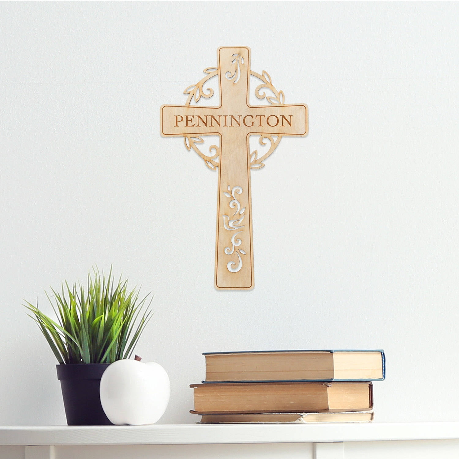 Personalized Wood Cross - Walmart.com