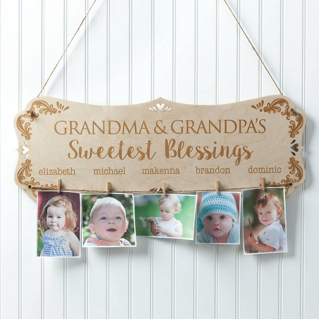Personalized Wood Photo Plaque - Walmart.com