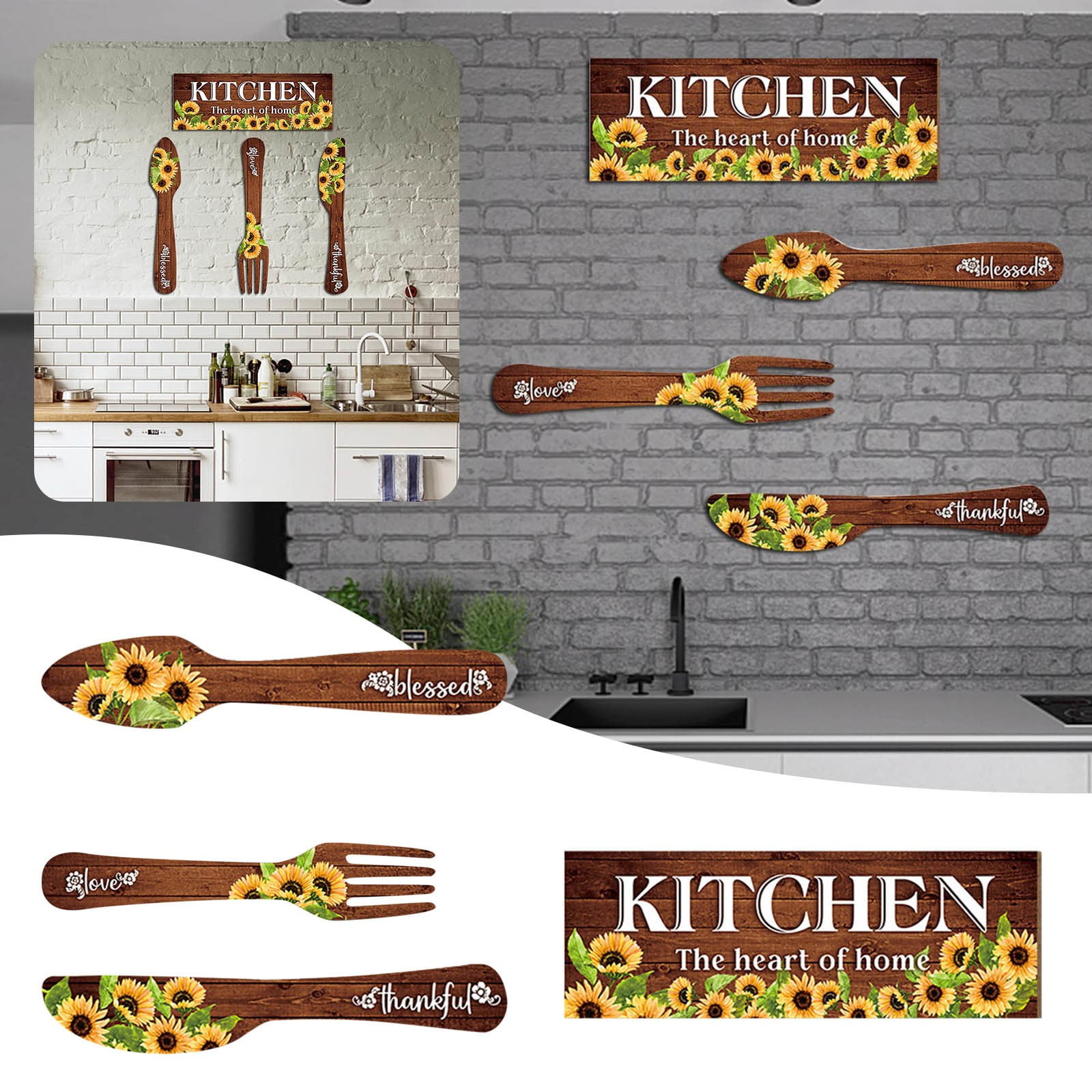 Personalized Wood Signs Scene Directions Wood Signs Pantry Kitchen Wall ...