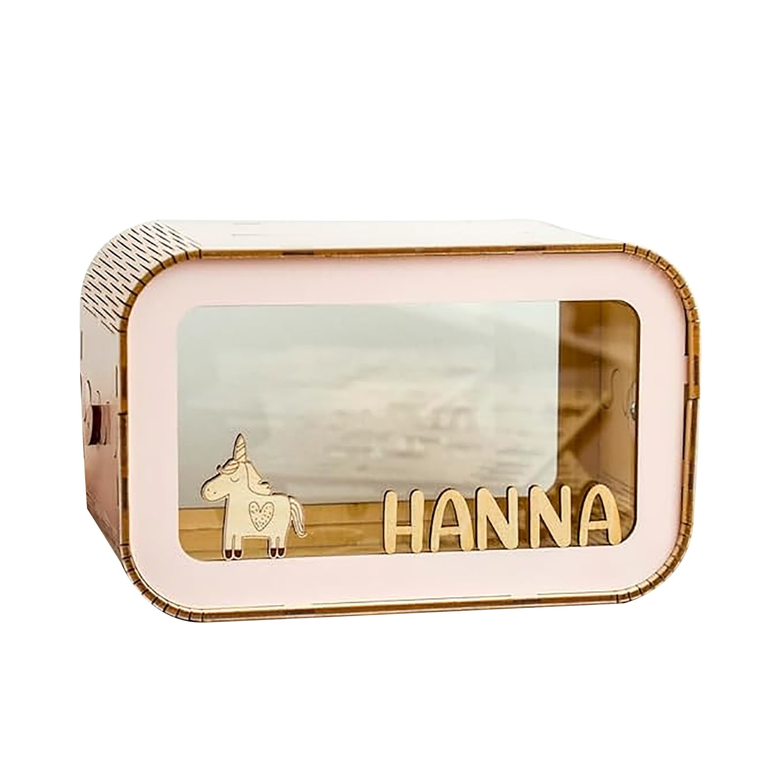 Personalized Wooden Keepsake Box with Design Custom Name Storage for ...